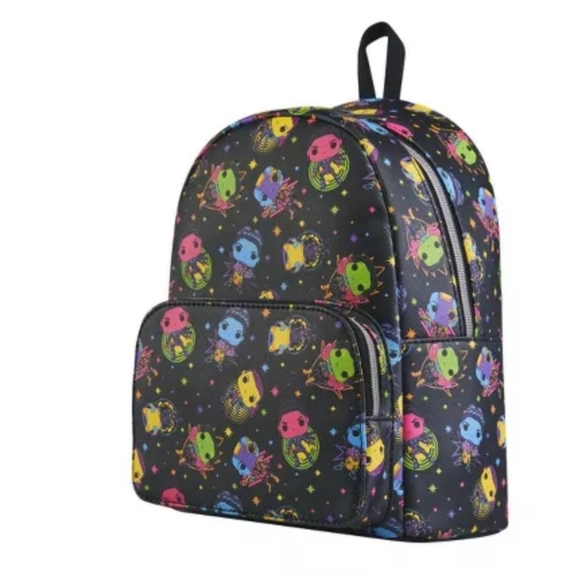 Funko | Bags | Funko Marvel Woman Neon Print 15 Mini Backpack | Poshmark
